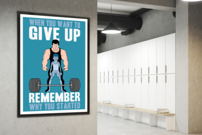 Motivational Gym Posters | Fitness Wall Art for Home & Gym | GymPosters ...